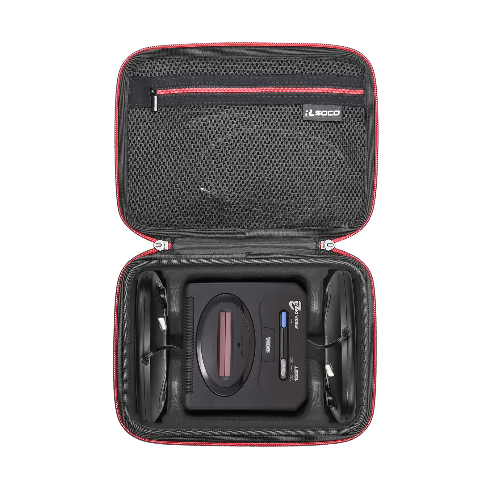 RLSOCO Carrying Case for Sega Mega Drive 2 (Japan Edition)
