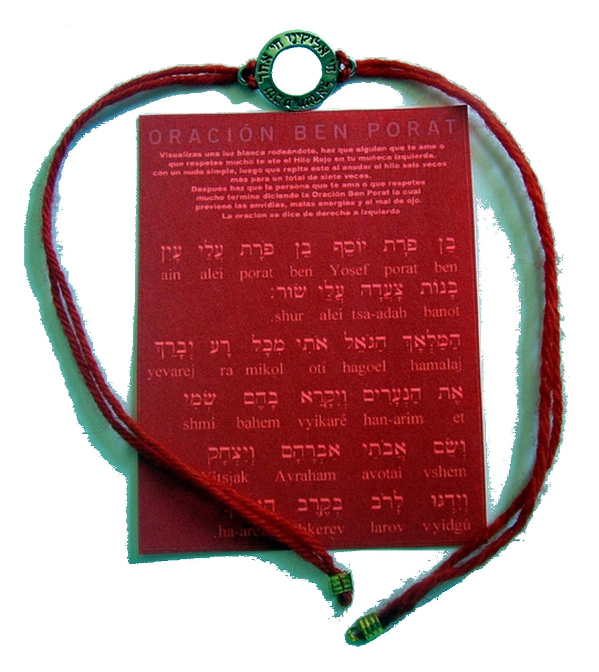Kabbalah Red String Pulsera Autentico Hilo Rojo Cabala by Israel