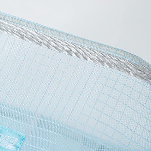 Wall-mounted laundry basket, collapsible washable laundry storage basket, bathroom and bedroom laundry organizer (blue)