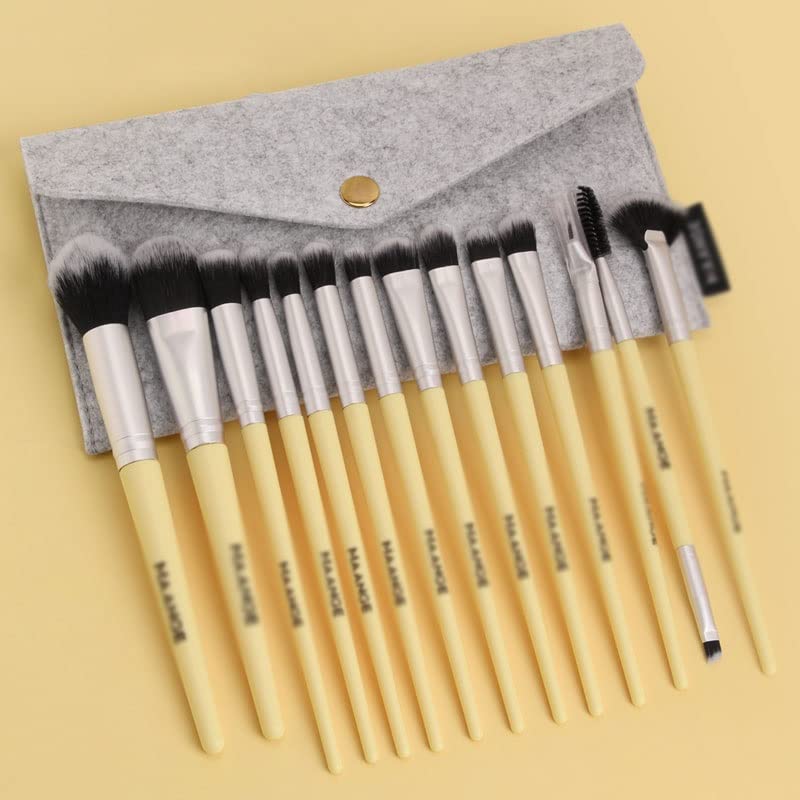 TREXD 14pcs Makeup Brushes Brush Set for Foundation Powder Blush Eyeshadow Concealer Lip Eye Make Up Brush Cosmetics Beauty Tools