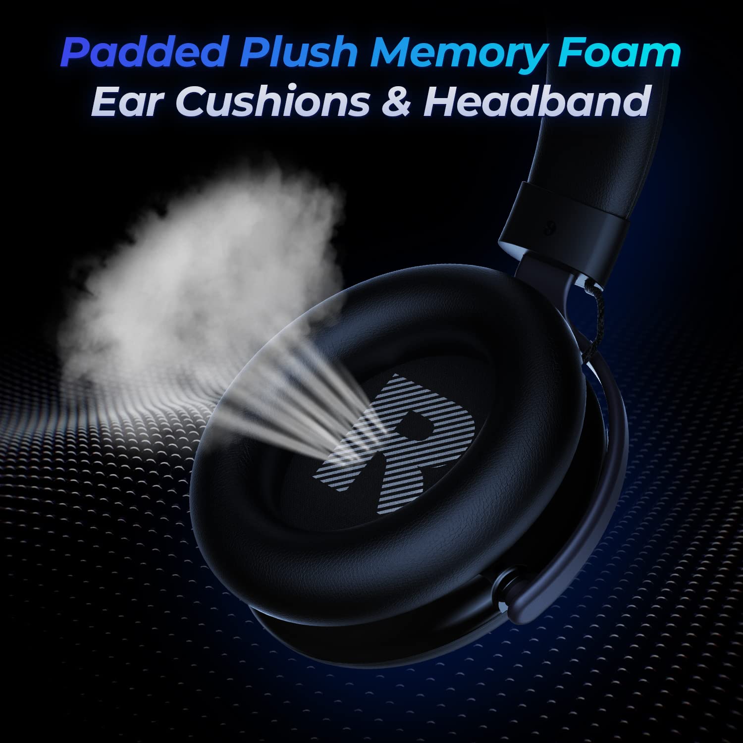 SENZER Gaming Headset with Microphone - 7.1 Surround Sound, Lightweight & Ultra-Soft Memory Foam Cushion, Detachable Noise Canceling Mic - for PC PS4 PS5 Xbox One, Xbox Series X|S, Switch Mobile