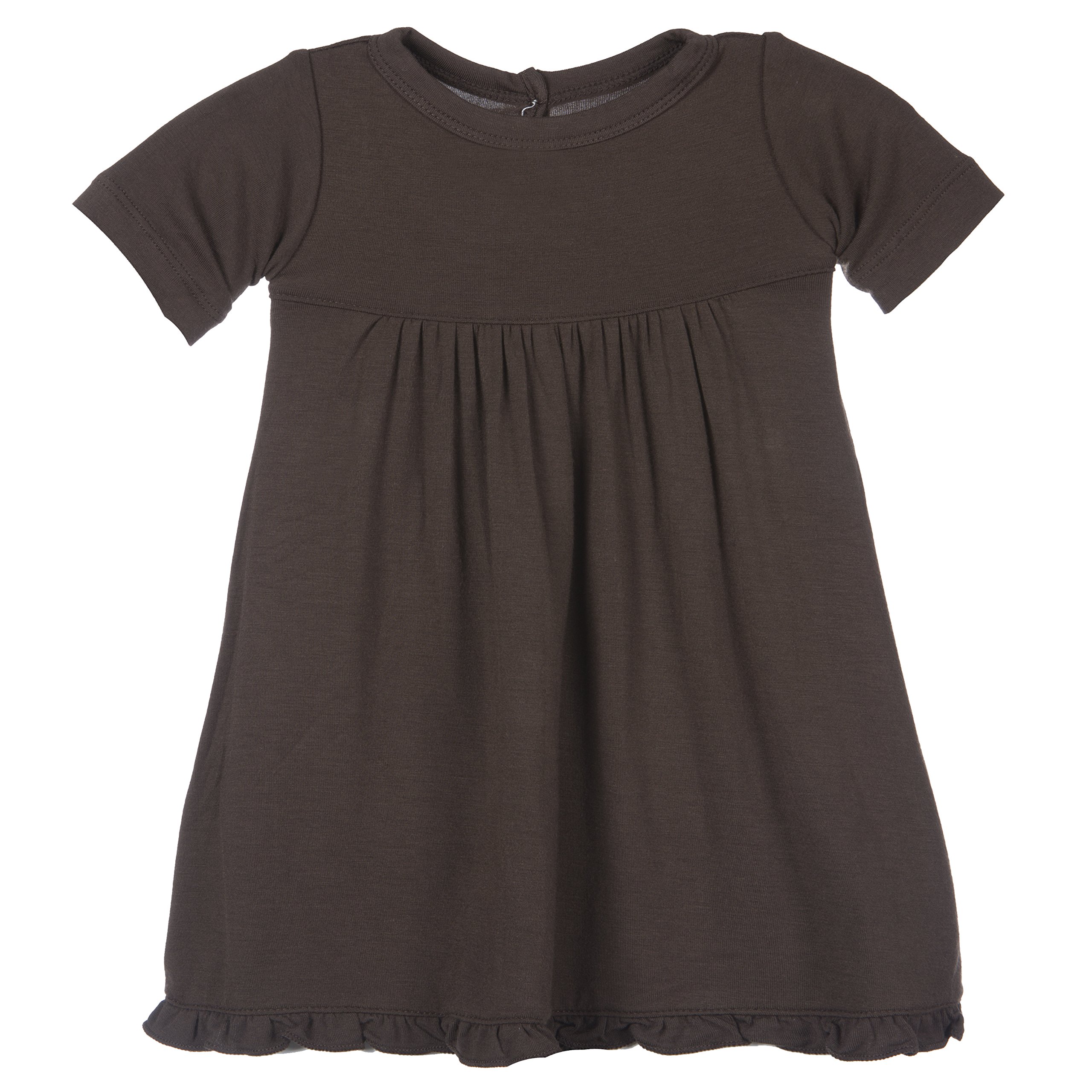 KicKee Pants Swing Dress, Bark, Newborn
