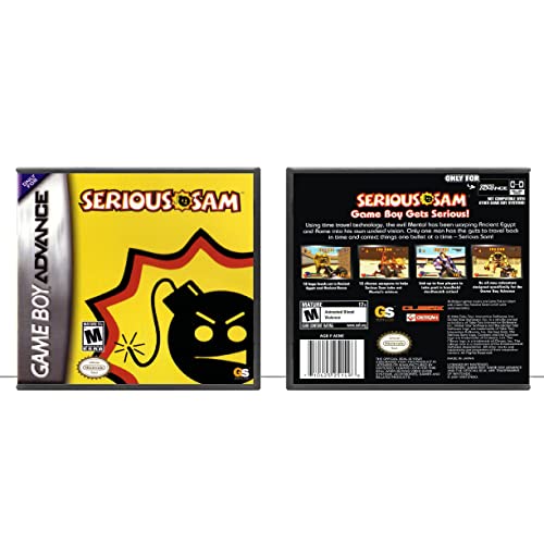 Serious Sam Advance | (GBA) Game Boy Advance - Game Case Only - No Game