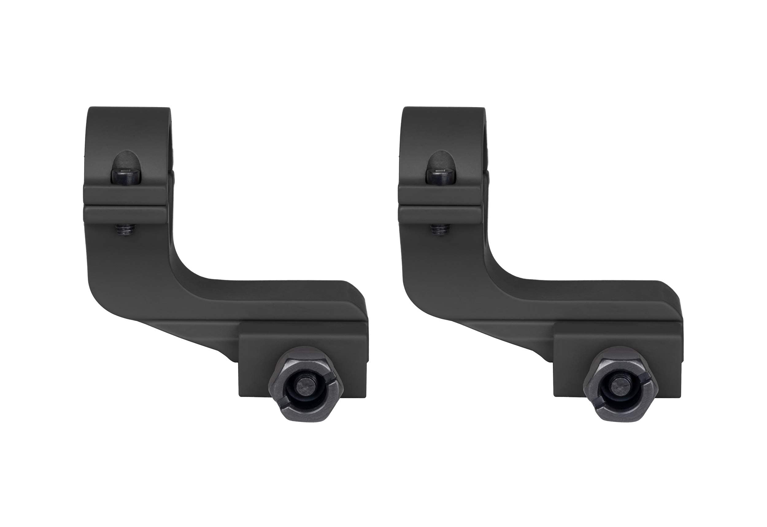 Monstrum 2-7x32 Rifle Scope with Rangefinder Reticle | Monstrum Offset Picatinny Scope Rings | Bundle