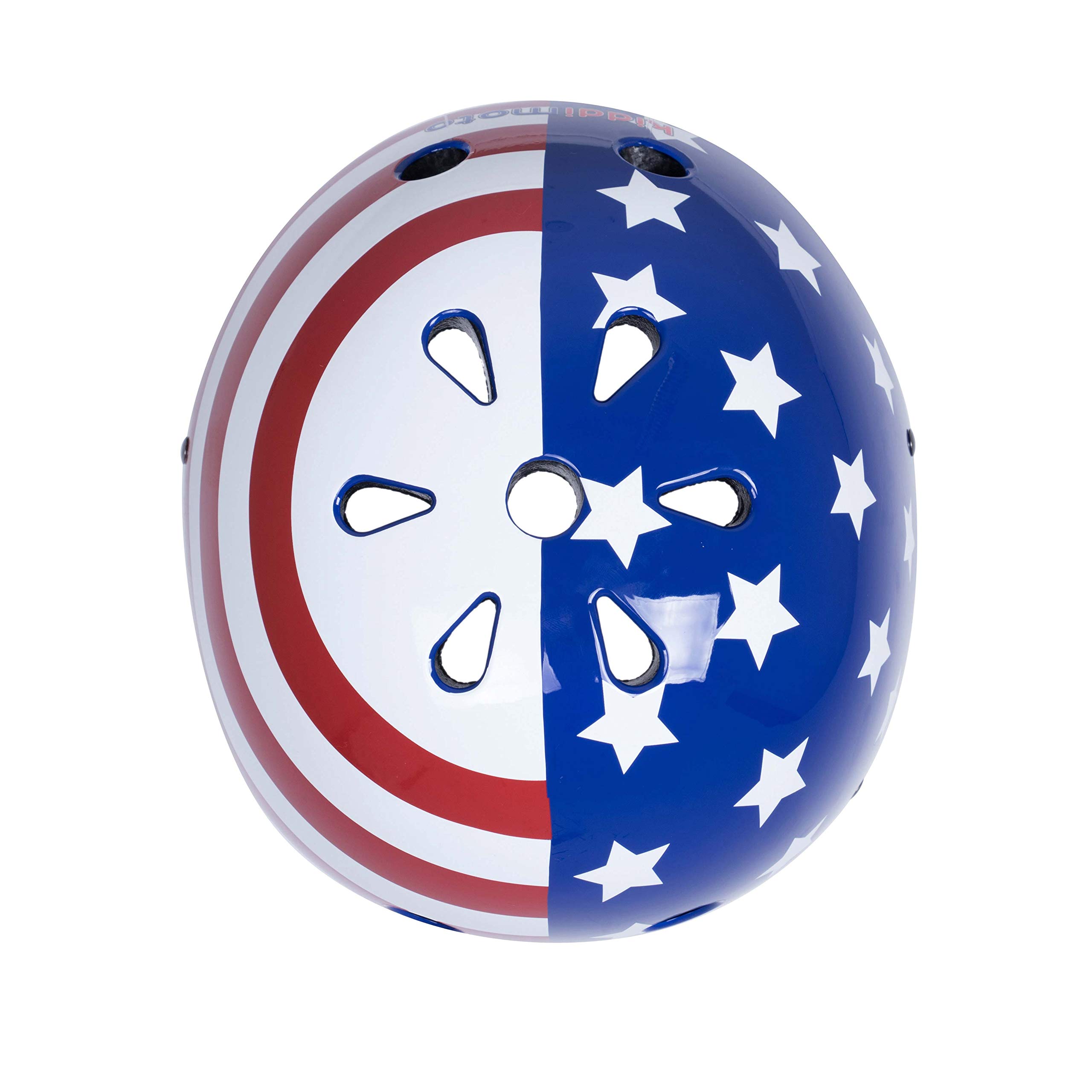 Kiddimoto Kids Patterned Helmet (USA, Small)