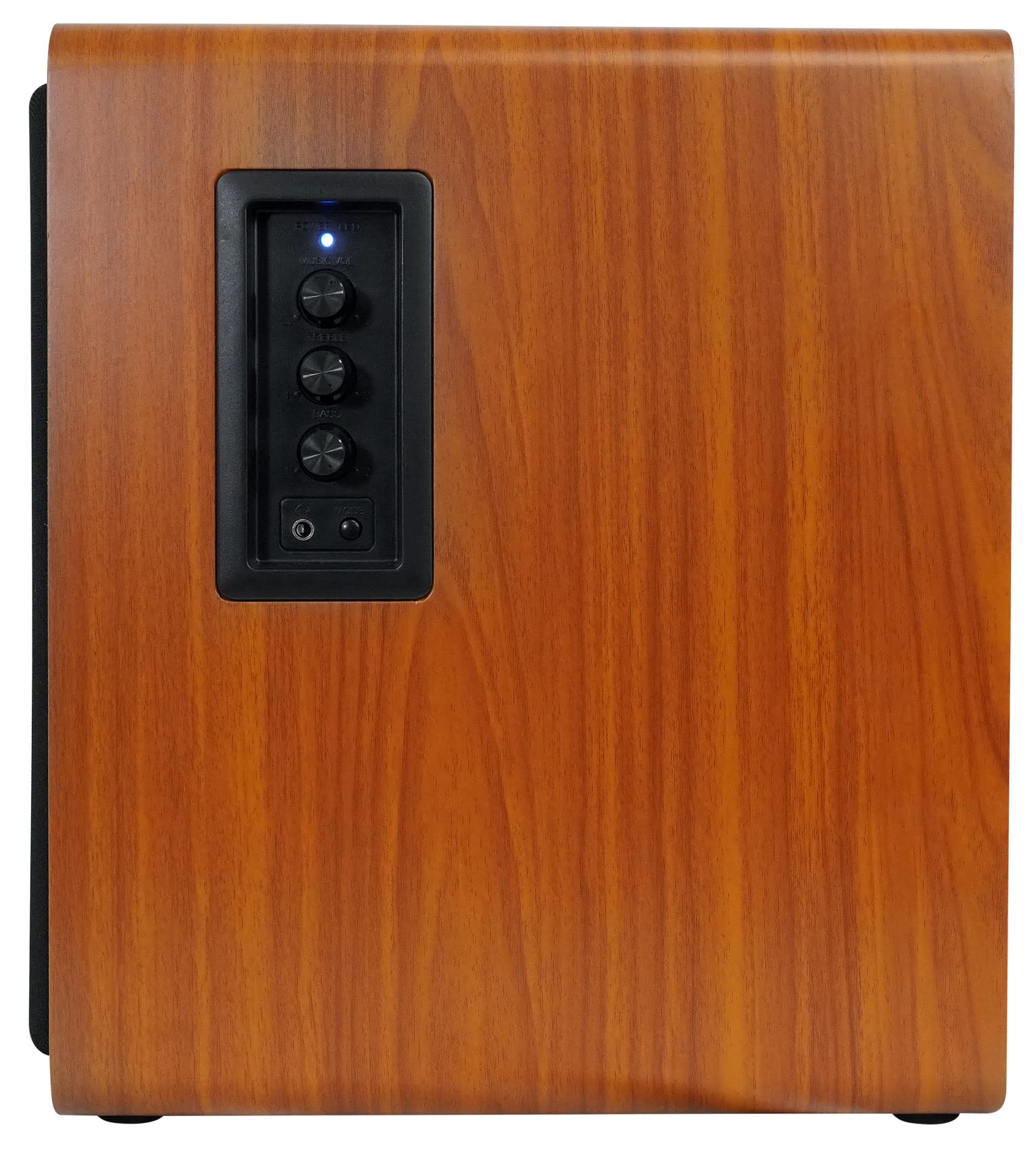 Rockville ELITE-5C Wood 800w Home Theater 5.25" Bluetooth Bookshelf Speakers, Brown