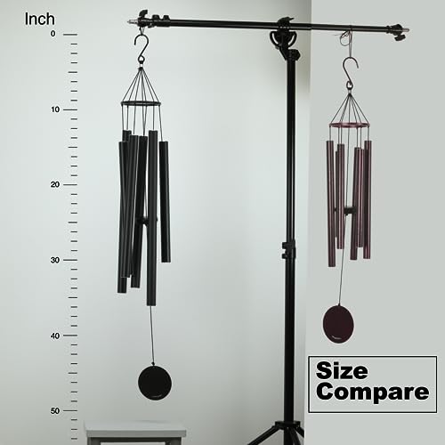 Vanquer Large Wind Chimes for Outside Deep Tone - 48'' Personalized Wind Chimes Memorial, Wind Chimes Outdoor Clearance, Memorial Wind Chimes, Sympathy Gifts, Garden Patio Yard and Home Décor