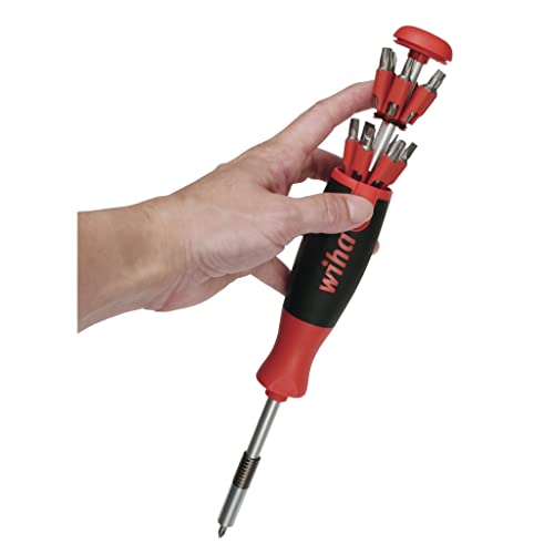 Wiha 77790 14 Piece Ultra Driver 26-in-1 Bit Holder Set