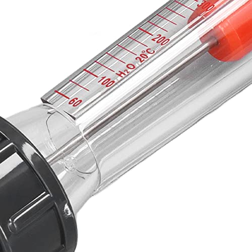 Tube Flowmeter, Clear Scoring Line Acid Resistant Stable Performance Pipe Flowmeter for Light Industry for Chemical