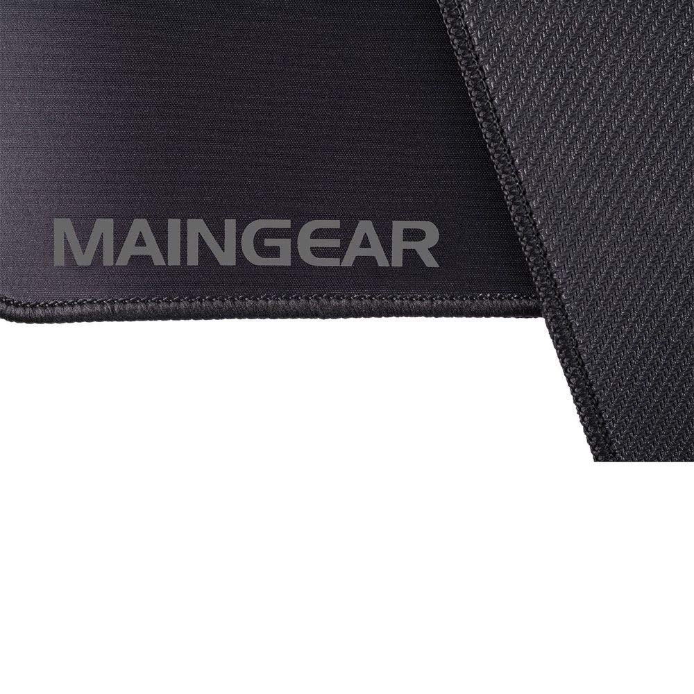 MAINGEAR Assist XL Gaming Mouse Pad, Water-Resistant Cloth Computer Keyboard Mouse Mat Extended Desk Pad for Games Office Esports, 35.43 x 13.78 x 0.12 Inch, Stealth (Black + Grey)