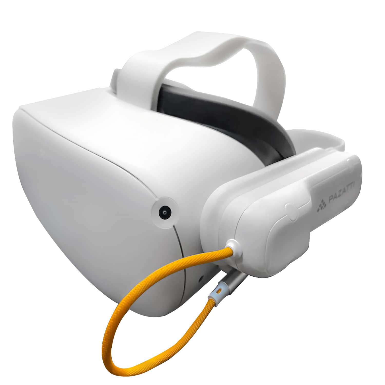 PAZATTI Rechargeable Battery Pack for Quest 2 | Accessories for Quest 2 Headset, 3350mAh Lightweight and Portable VR Extended Power Compatible with Quest 2 Original Strap and Elite Strap