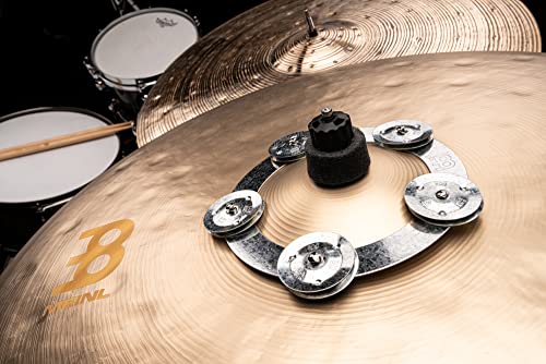 Meinl Cymbals Dry Ching Ring Tambourine Jingle Effect β NOT Made in China β for Hihats, Crashes, Rides and Stacks (DCRING)