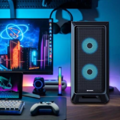 IPASON Gaming PC Desktop – Intel Core i5 12400F 2.5 GHz, NVIDIA RTX 3060, 1TB NVME SSD, 16GB DDR4 RAM 3200, 650W PSU, Bluetooth, Wi-Fi 6, Windows 11 Home 64-bit