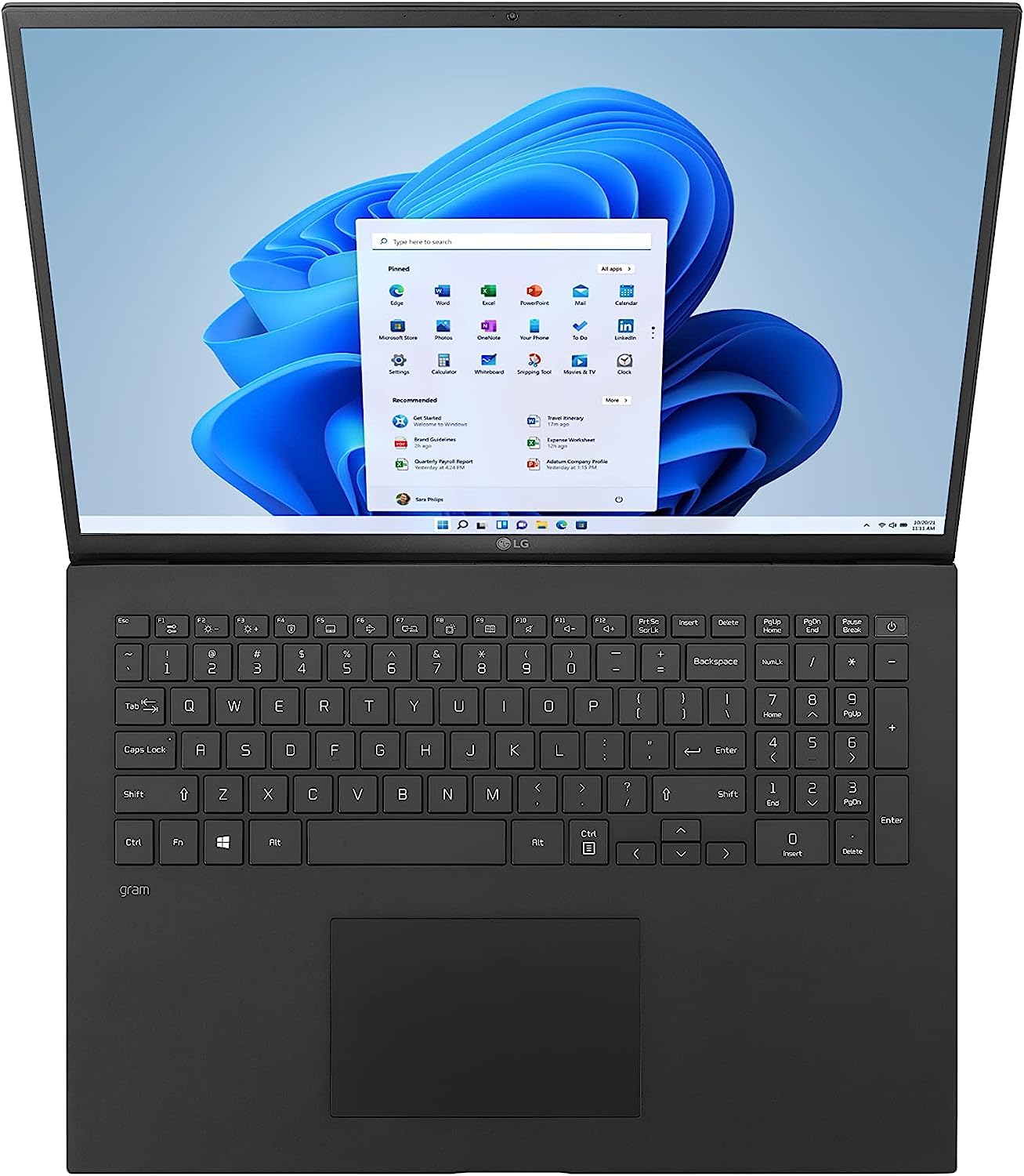 LG 2023 Gram 17 Ultra Lightweight Business Laptop,13th Intel Evo Platform 12-Core i7-1360P,17.3'' IPS WQXGA (2560x1600) 16:10 Display,80Wh Battery,Backlit KB,WiFi 6E,Win11 PRO(16GB|1TB SSD) Black