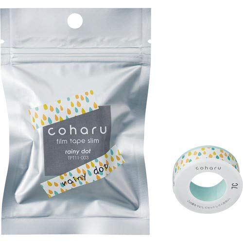King Jim Rainy Dot, coharu Film Tape Slim; for Label Printer TEPRA Lite