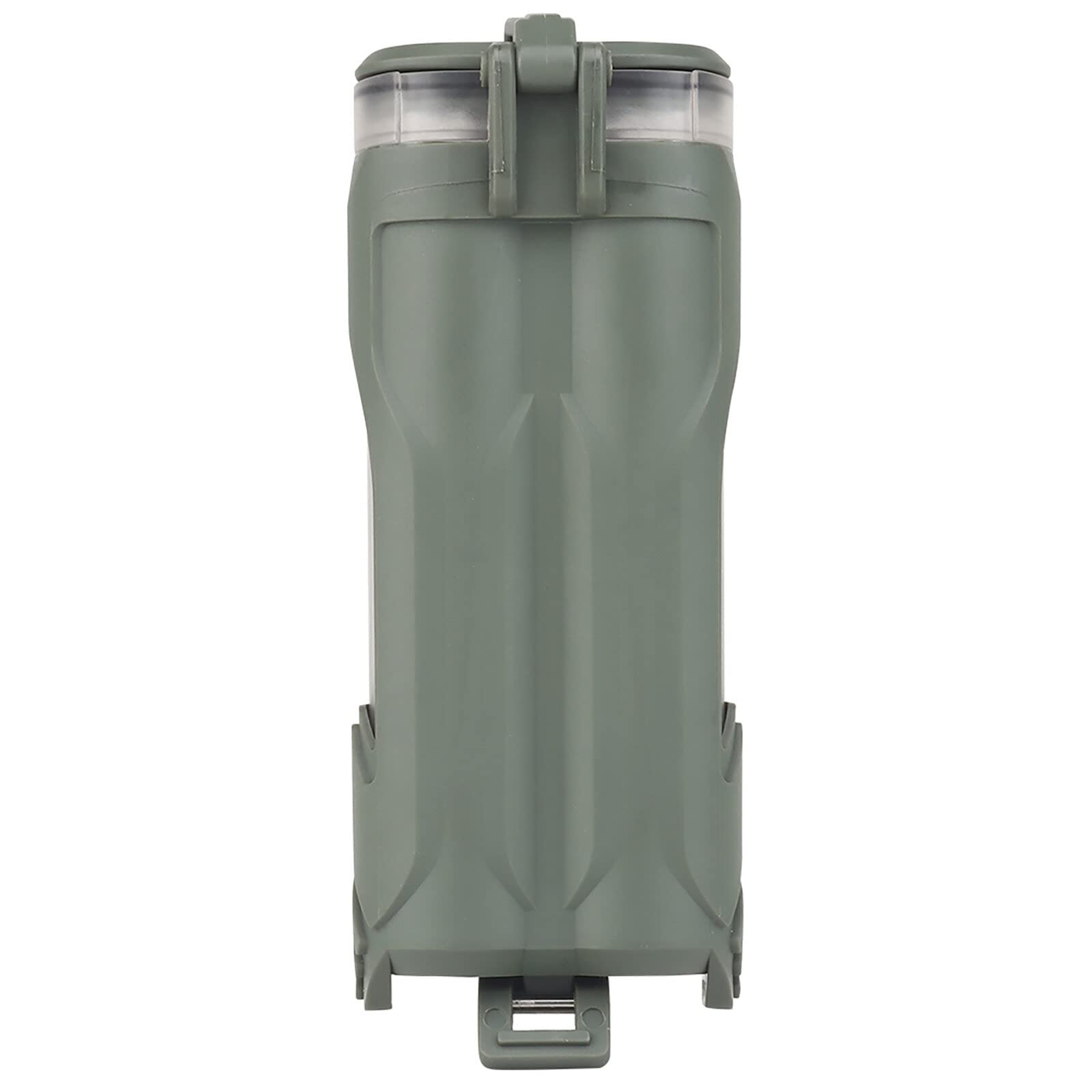 Petyoung Battery Storage Box 2-Hole Waterproof Battery Case for 18650/AA/AAA/CR123 Batteries Easy to Install (Green,)