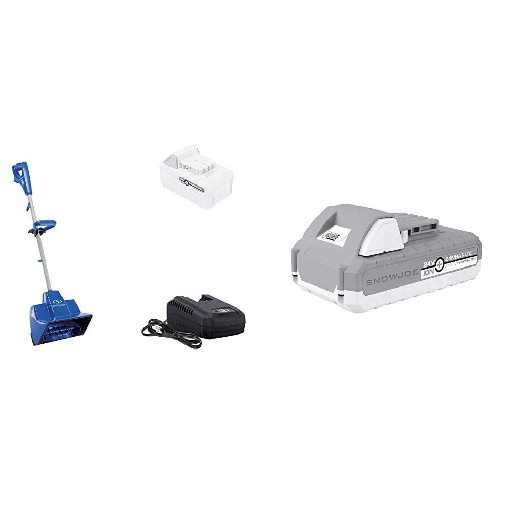 Snow Joe 24V Cordless Snow Shovel Bundle with Battery and Charger