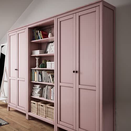 Microblend Interior Paint and Primer - Pink/Roseraie, Satin Sheen, 1 Gallon, Premium Quality, High Hide, Low VOC, Washable, Microblend Violets Family