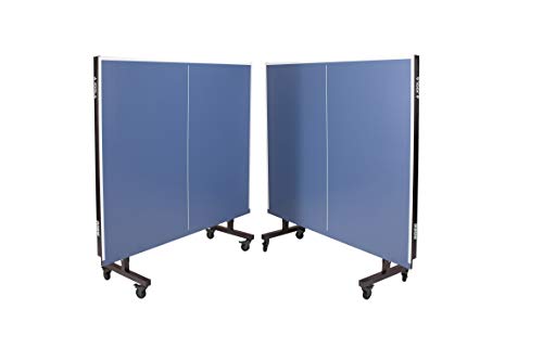 JOOLA Inside - Professional MDF Indoor Table Tennis Table with Quick Clamp Ping Pong Net and Post Set - 10 Minute Easy Assembly - Ping Pong Table with Single Player Playback Mode