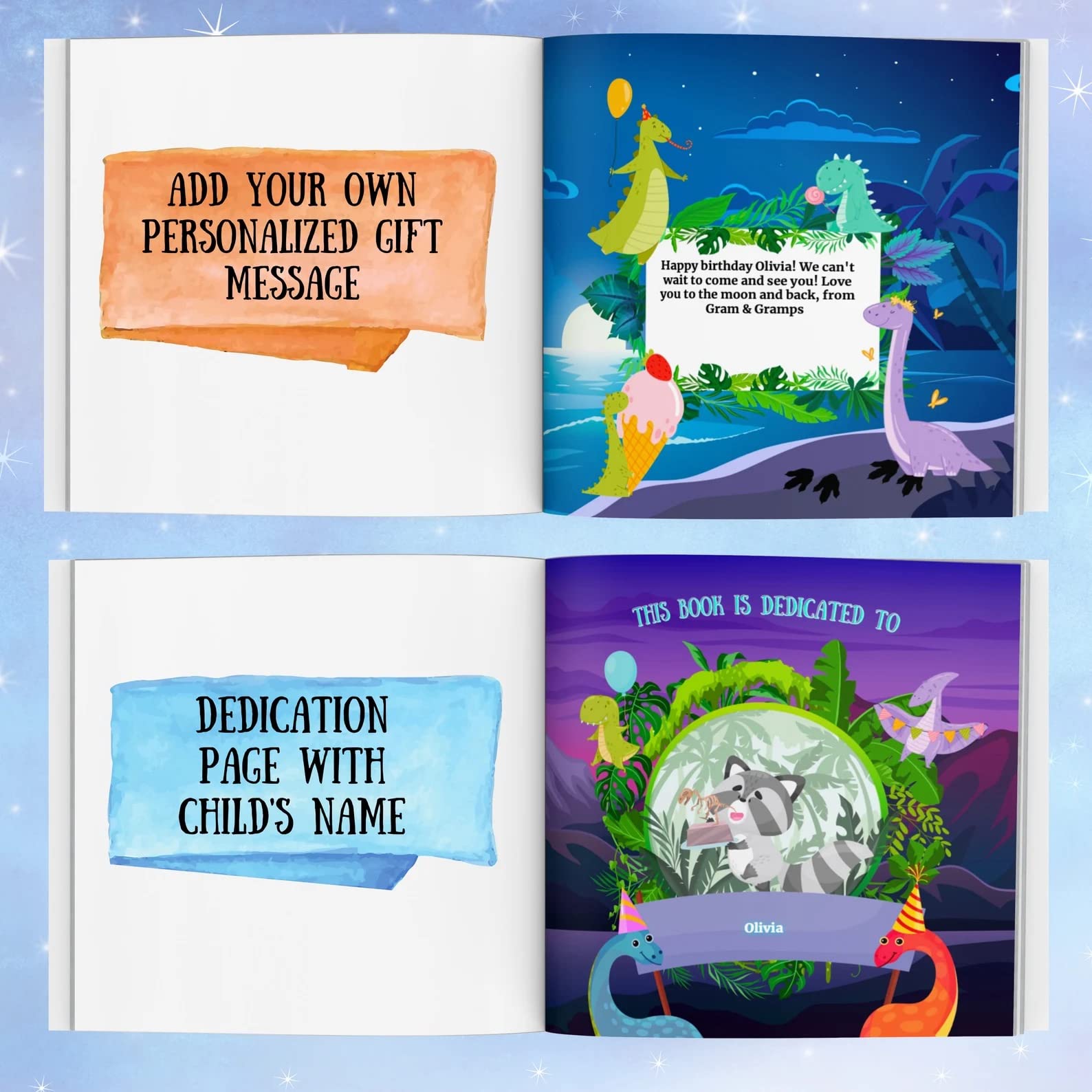 Story of Me Dinosaurs Personalized Kids Book - Dinosaur Adventure - Kids Dinosaur Book Personalized with Child's Name and Other Customizations (Paperback)