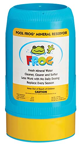 Pool FROG Model 6100 Mineral Reservoir + 3 Chlorine Bac Pacs, Mineral and Chlorine Replacement Cartridges for Pool FROG Model 6100