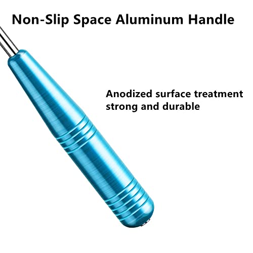 NC 2Pcs Fishing Hook Removal Tool, Quick Hook Removal Device, Safety Extractor, Fishing Hook Disconnect Device, Fishing Accessories (Blue)