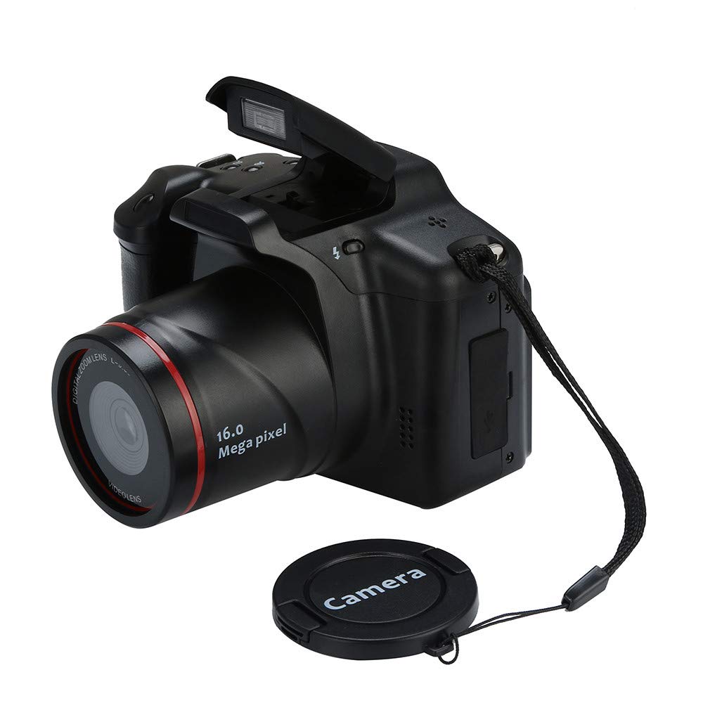 Lovskoo 1080P HD Digital Camera Mini Cameras for Photography Vlogging Camera with 16 Million, 16x Digital Zoom, 2.8in LCD Screen, Anti-Shake, Professional Video Camera Cool Stuff Travel Essensials