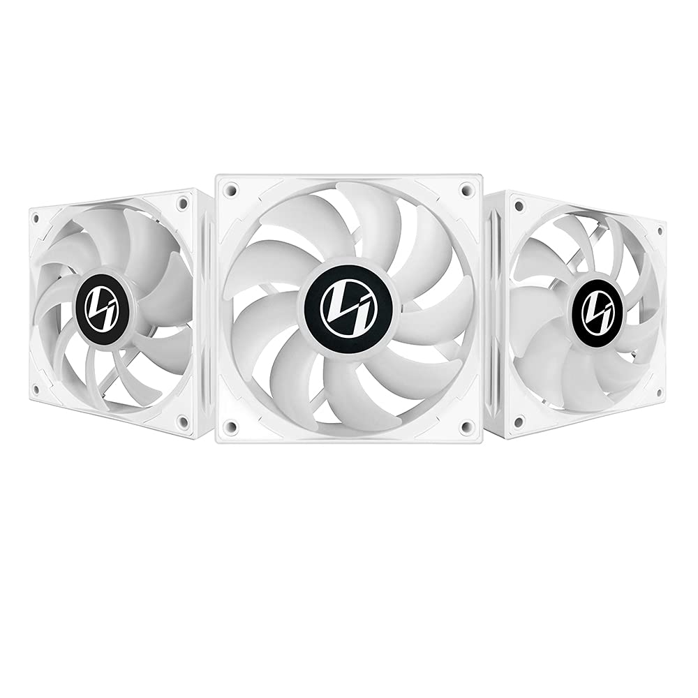 Lian Li ST120-3W White 3 Pack, ARGB 120mm LED PWM, with Fan Controller