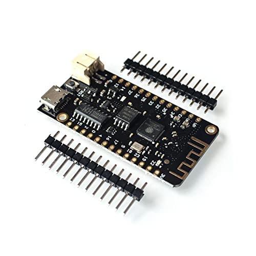 WiFi Bluetooth Development Board Antenna ESP32 ESP-32 REV1 CH340 CH340G MicroPython Micro USB Lithium Battery Interface