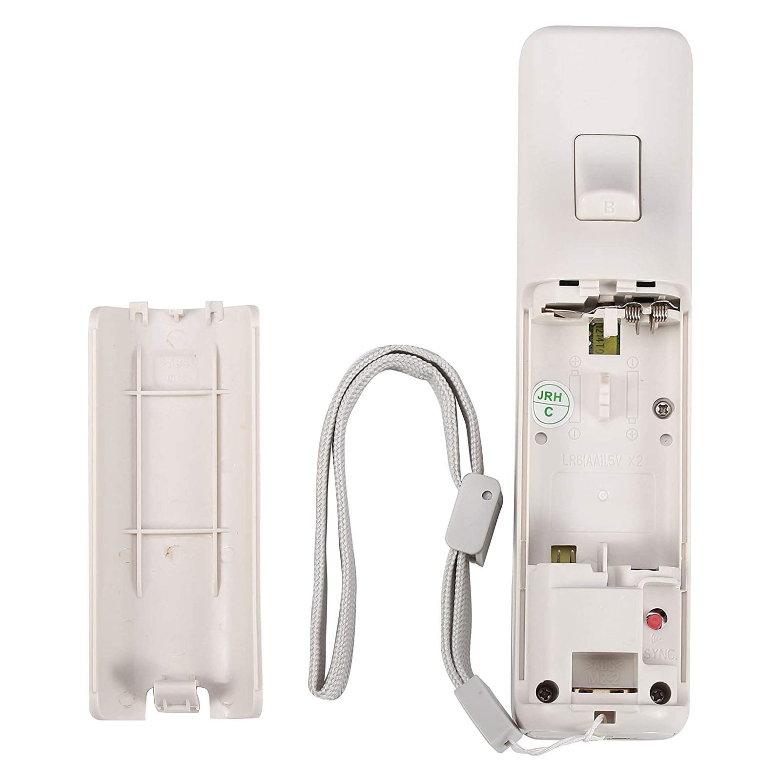 MOLICUI Wii Remote Controller, Wii Game Wireless Controller for Nintendo Wii/Wii U Console,2 Packs,White
