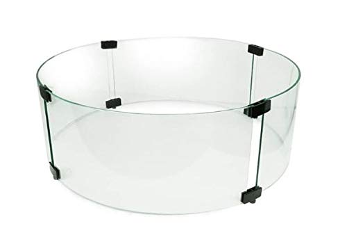 Wind/Flame Guard 22.9" Round (Fire Resistant Tempered Glass)