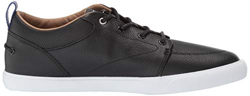 Lacoste Men's Bayliss Sneaker, Black//White, 10.5 Medium US
