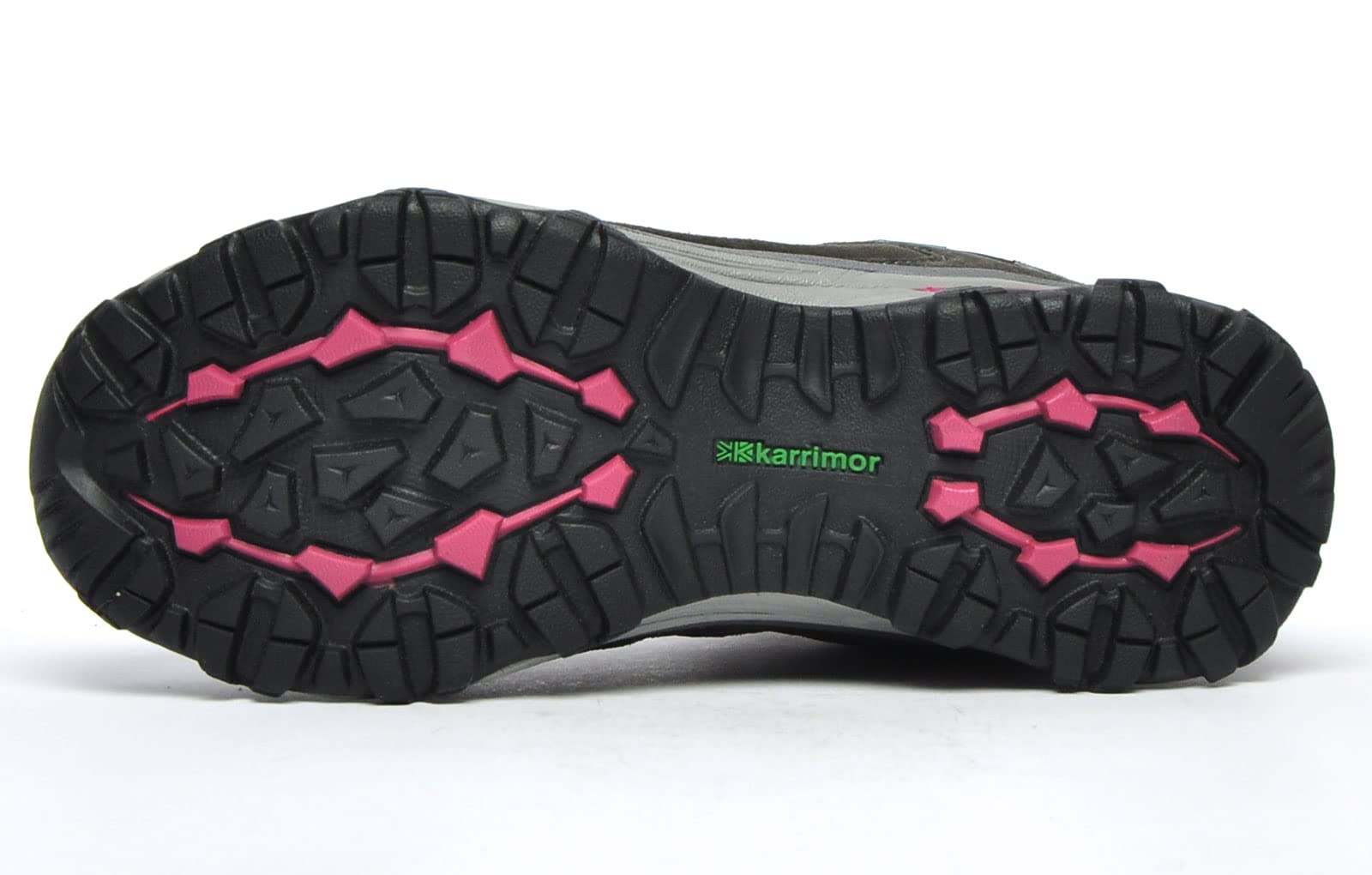 Karrimor Women's Isla Mid Ladies Weathertite High Rise Hiking Boots, Black C Pink, 9.5