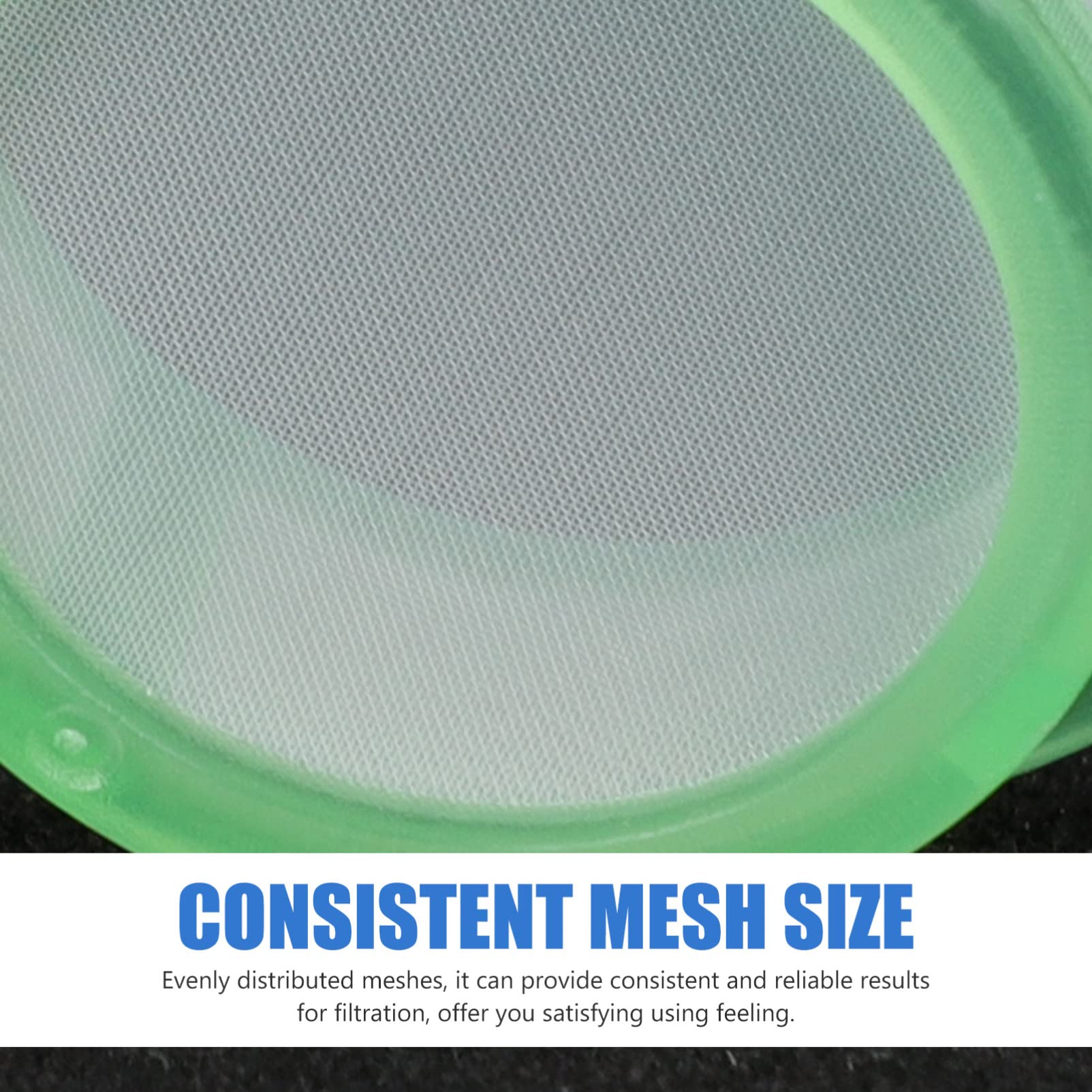 ULTECHNOVO 2pcs Cell Strainer 100μm Disposable Cell Filters Laboratory Experiment Test Cell Sieve