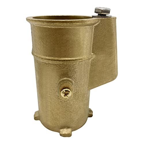 Poolzilla Hand Rail Anchors with Added Escutcheons, 2 Pack, Ladder Anchor and Escutcheon Trim Kit