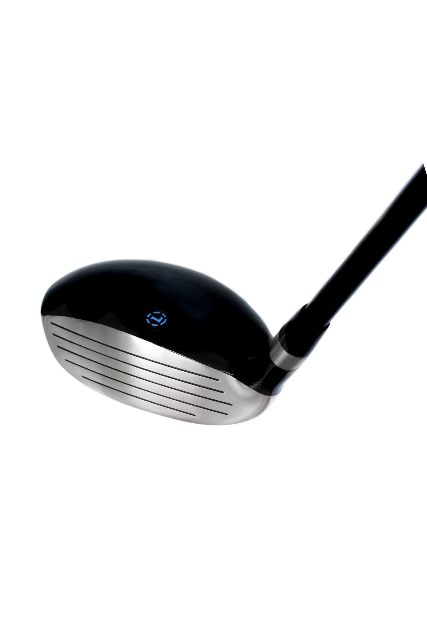 LAZRUS GOLF Premium Hybrid Golf Clubs for Men - 2,3,4,5,6,7,8,9,PW Right Hand & Left Hand Single Club, Graphite Shafts, Regular Flex (Silver Right Hand, 6, RH, Silver Single)