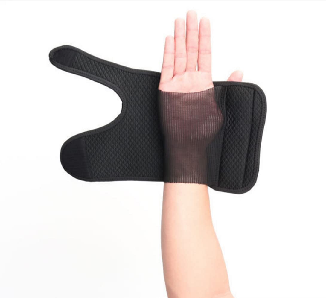 NiftyPlaza Wrist Brace, Wrist Support Strap Protector Gym Band Weight Equipment Workout Fitness Exercise Belt Adjustable Sport Protector Wrist Support (Right Hand)