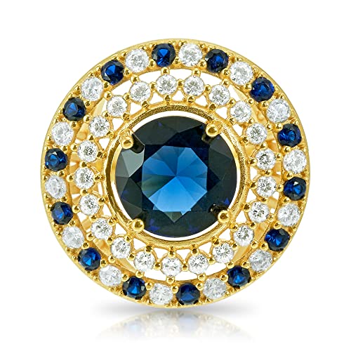 Pharaoun Shield of Athena Cocktail Ring in Gold-Plated Sterling Silver - Size 8