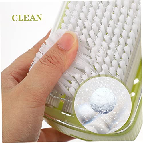 LIGHTAOTAO Box Scrubber Tray Bathroom Supplies soapdish soap Dispenser foaming soap Dish soap Dish with Drain soap Drainage case bar soap Holder bar soap Roller abs The Bubble Travel