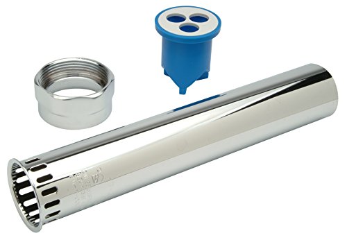Zurn P6000-A-AA-CP 1-1/2” X 8-1/2” Vacuum Breaker/Backflow Preventer with Flush Tube and Nut in Polished Chrome Finish