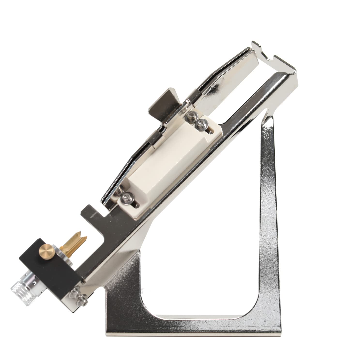 Perogen Archery Arrow Fletching Jig for Carbon Arrows,Steel Adjustable Arrow Fletching Tool