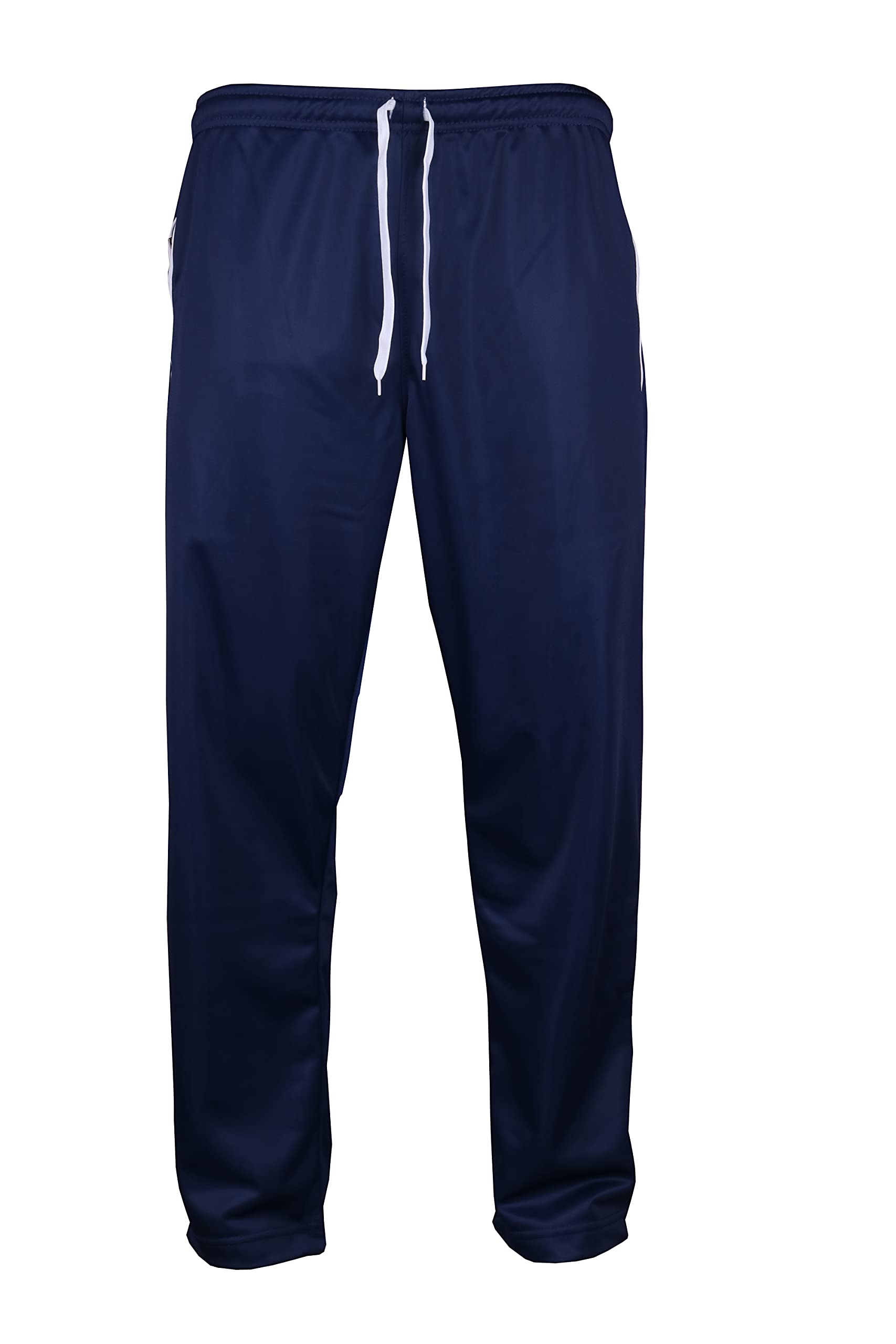 Men Classic Full Zip Track Jacket and Jogging Track Pant Active Wear Sports Tracksuit Set (Blue, 4XL)