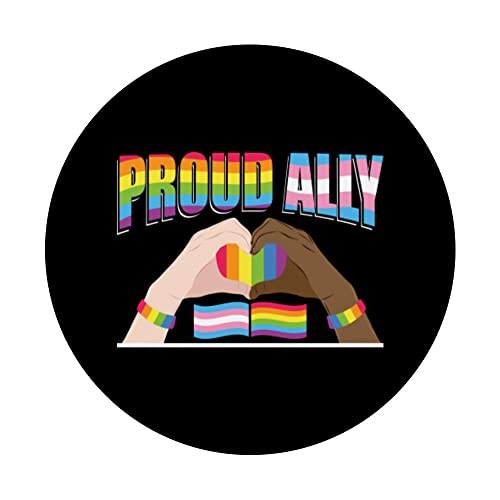 Trans Proud Transexual Transgender Flag LGBT Awareness PopSockets Swappable PopGrip