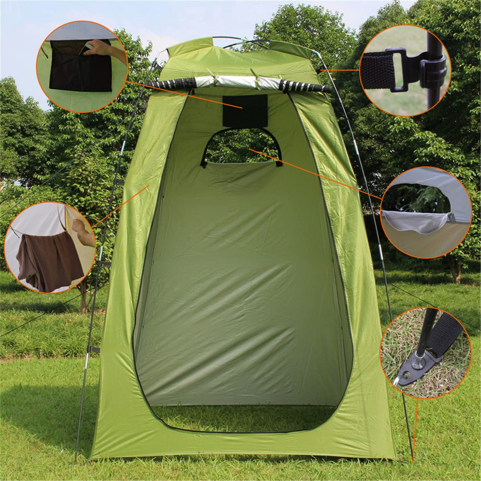 Joyivike Pop Up Changing Room Tent, Waterproof, Foldable, Portable, Windproof, Ideal for Camping, Beach, Outdoor Activities