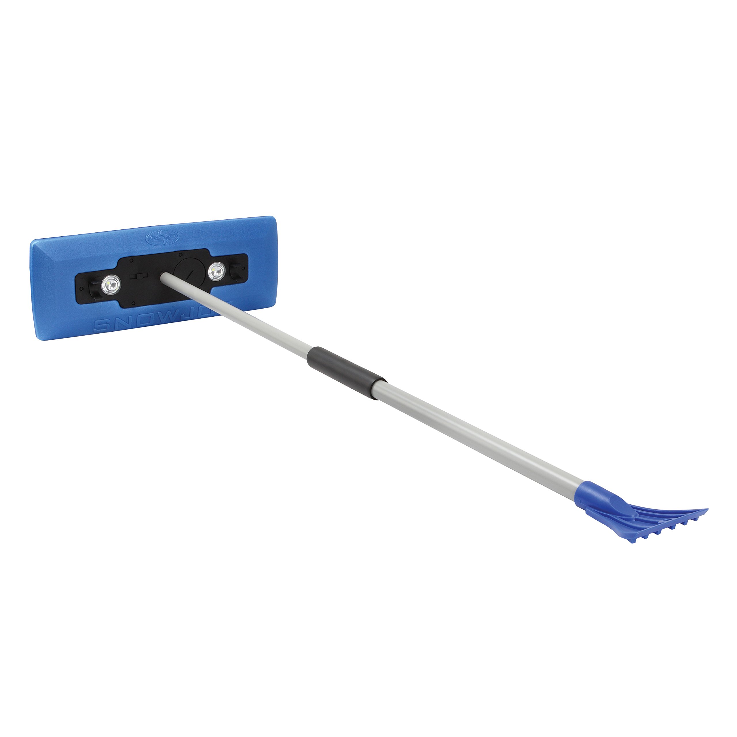 Snow Joe SJBLZD-LED 4-in-1 Telescoping Snow Broom + Ice Scraper (18-Inch) and Mallory 532 Cool-Force 26β Snowbrush with Ice Scraper