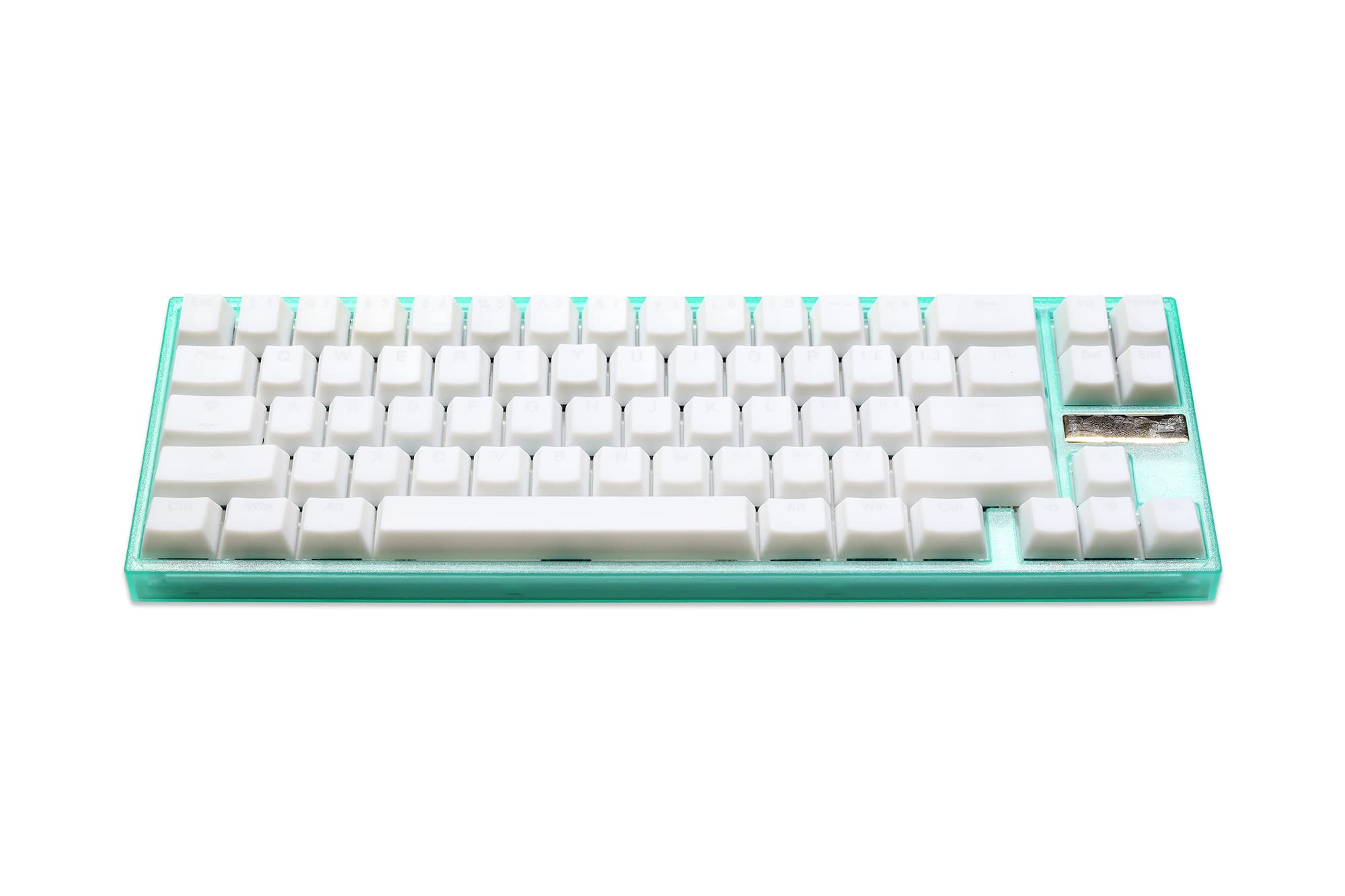 Taihao Cubic Profile Nana De Coco Translucent Backlit Doubleshot keycaps for DIY gaming mechanical keyboard oem profile Forested (NanaDeCoco Forested Keycap)