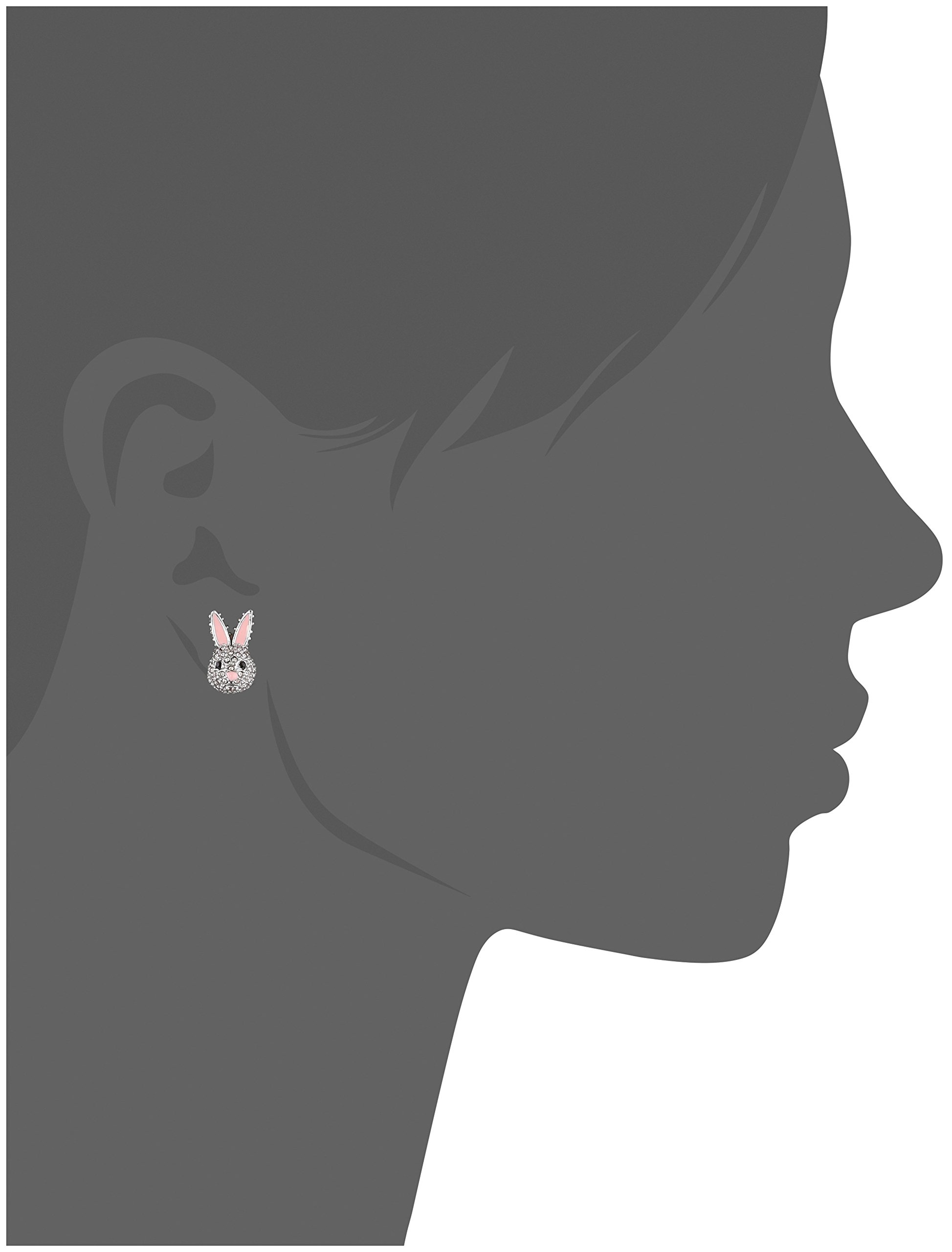 kate spade new york RABbit Studs Clear Stud Earrings