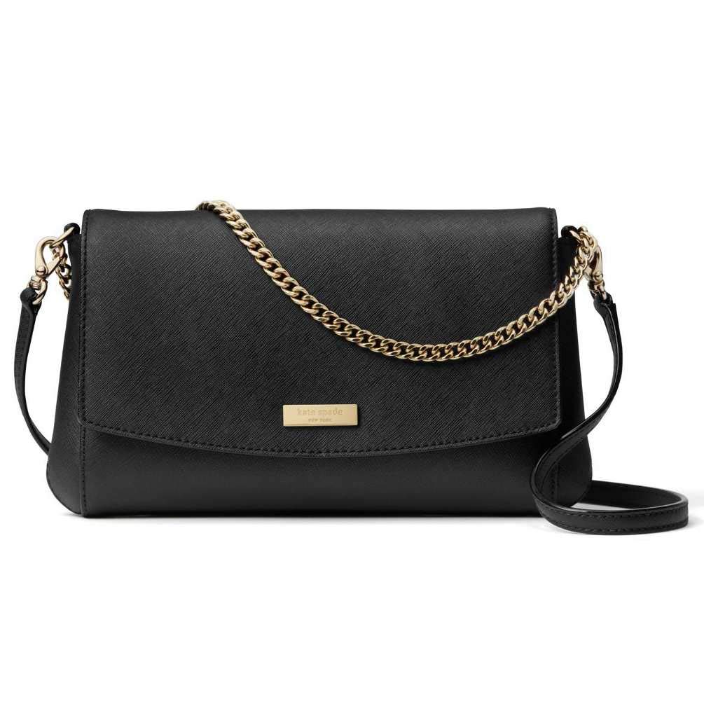 Kate Spade New York Greer Laurel Way Crossbody Purse (Black)