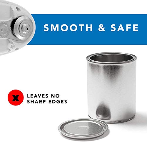 Portable One Touch Automatic Electric Can Tin+ Free Bottle Jar Grip Mate Opener Battery Operated Hands-Free for Seniors with Arthritis Eliminate Hand Pain HelpPrevent Injuries Strain