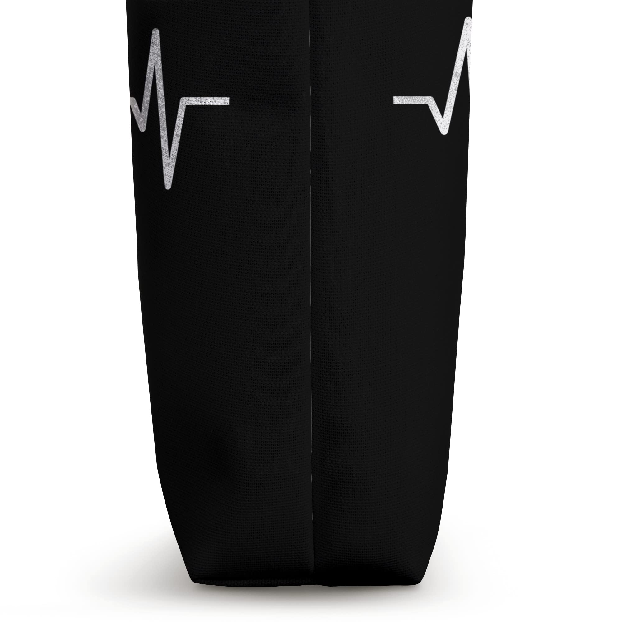 Phlebotomist Tech Technician Heartbeat Tote Bag